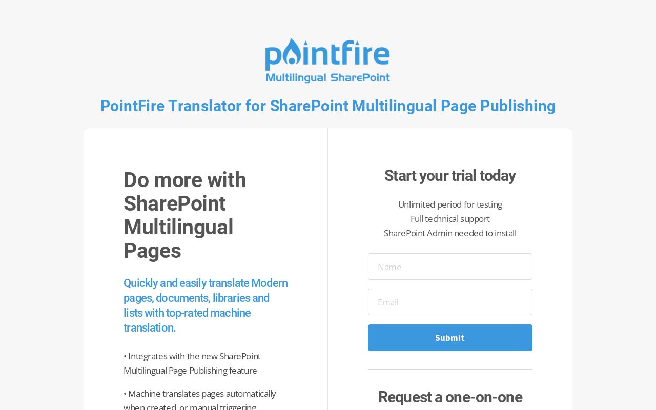 PointFire Multilingual SharePoint